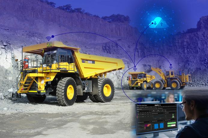 Komatsu introduce Smart Quarry Site | Agg-Net Komatsu introduce Smart Quarry Site | Agg-Net