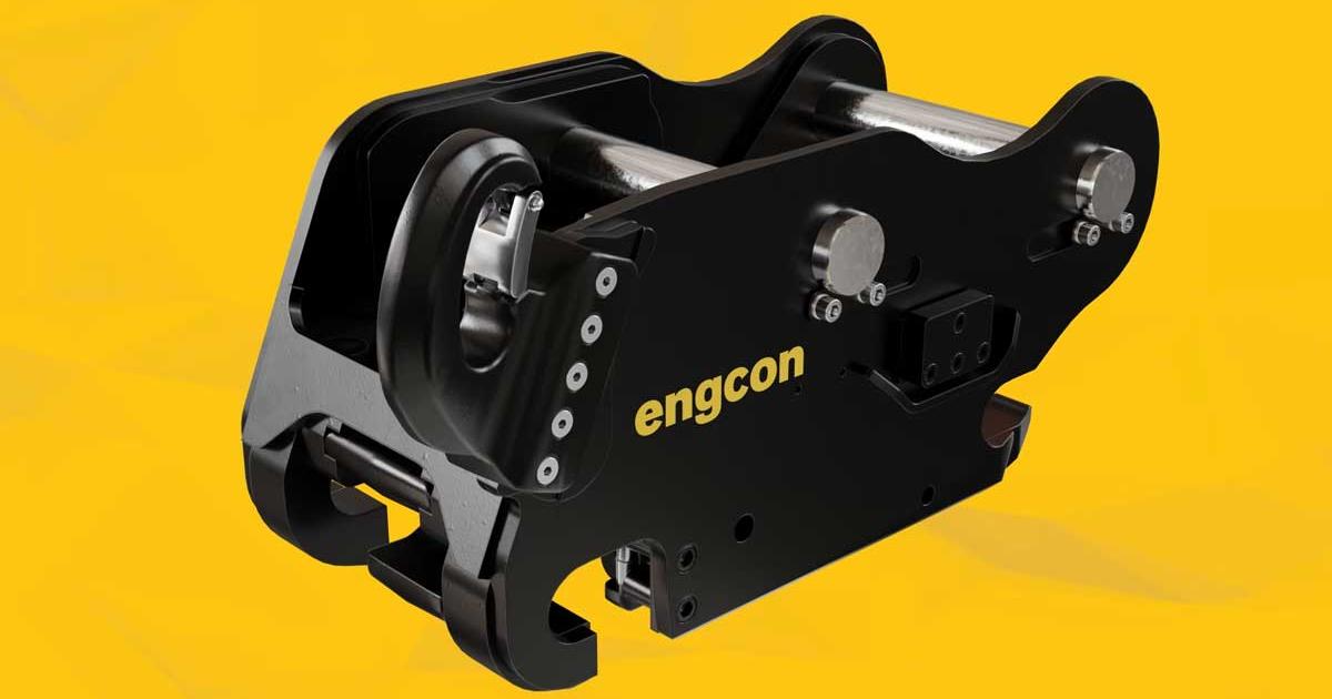 Engcon launch new and improved quick hitch | Agg-Net Engcon launch new and improved quick hitch | Agg-Net