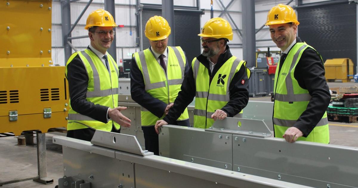 Minister of State for Northern Ireland visits Kiverco | Agg-Net