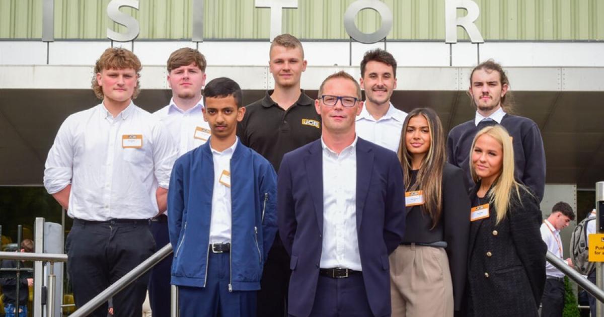 JCB apprentices step into national spotlight | Agg-Net