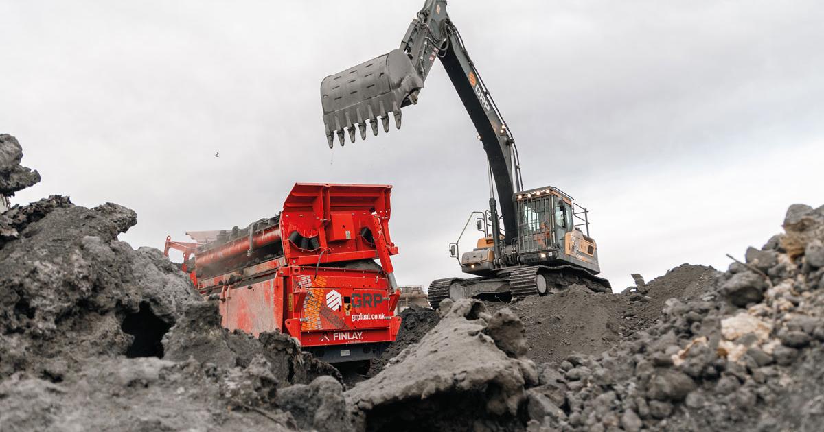 GR Plant show their mettle in steel slag contract | Agg-Net