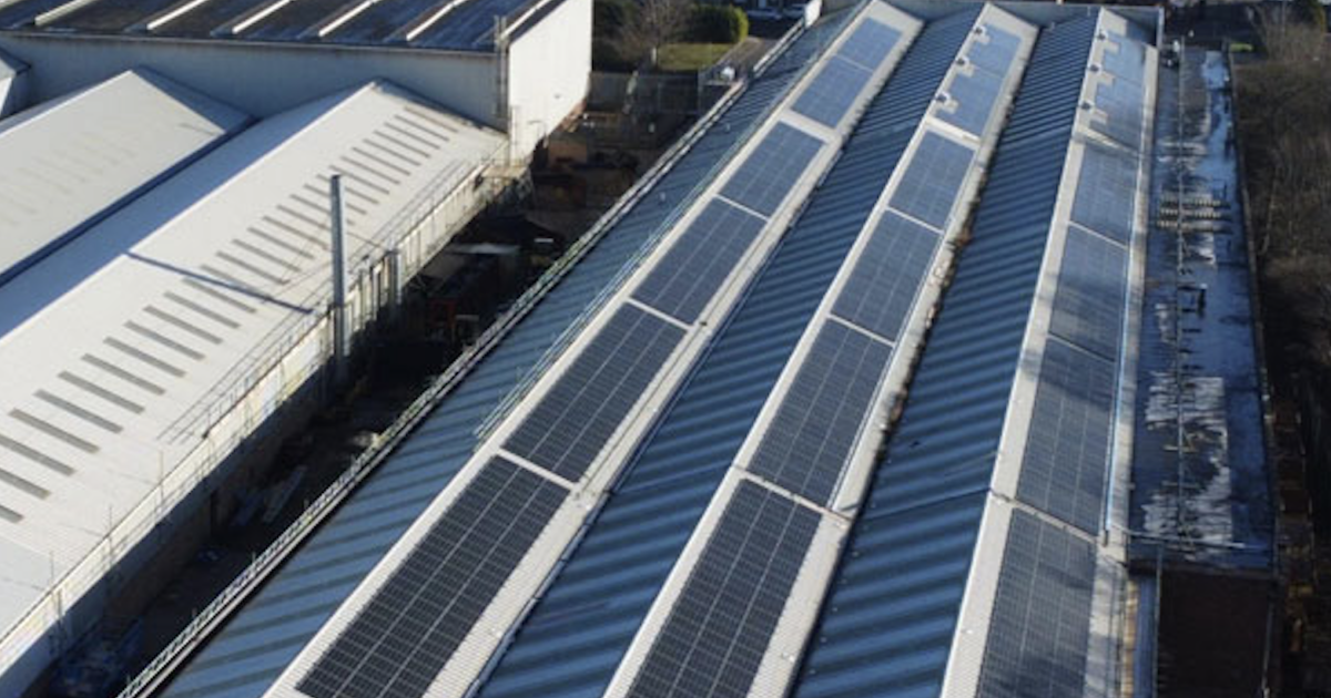 Komatsu UK partner with AR Power to install solar PV system | Agg-Net