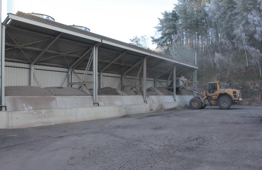 Mixed in Mansfield - Breedon's Ammann ABA 260 UniBatch asphalt plant ...