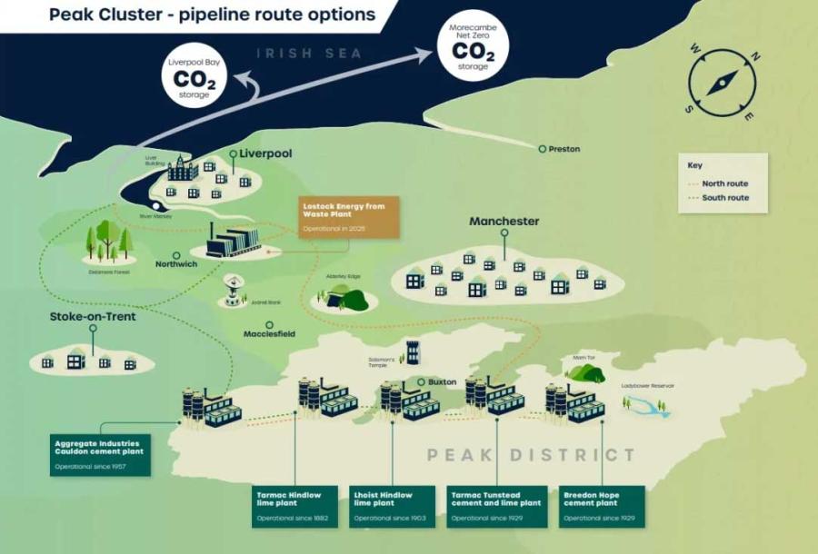Creation of Peak District net-zero cement and lime cluster | Agg-Net