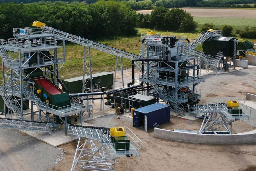 MEP hydrosizer for Pyford Brook Quarry | Agg-Net