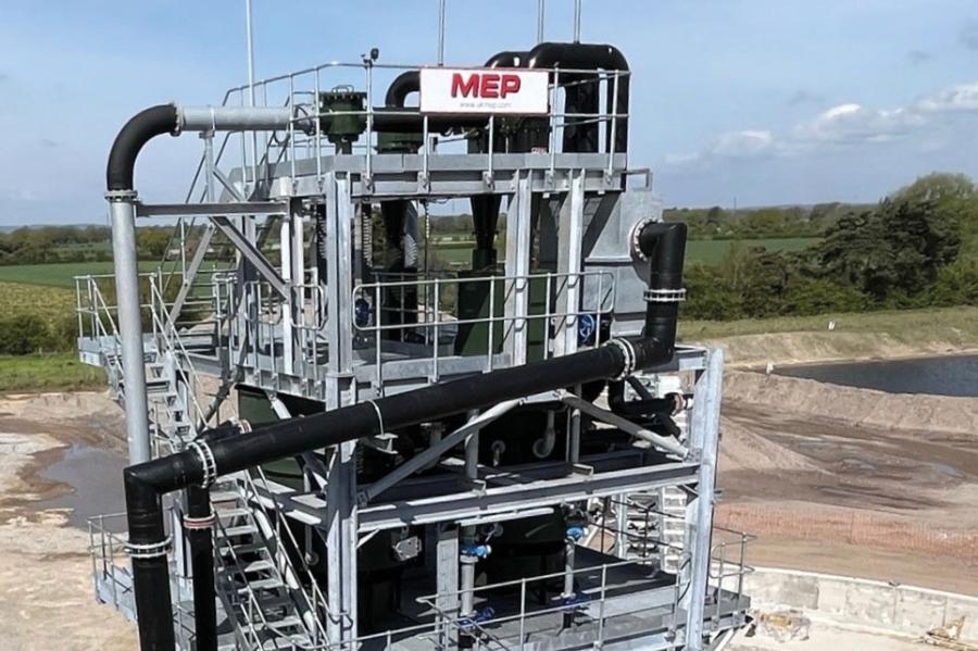 MEP hydrosizer for Pyford Brook Quarry | Agg-Net